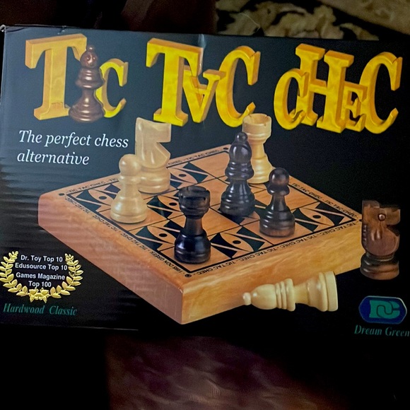 Unk | Games | Tic Tac Chec The Perfect Chess Alternative Nwt | Poshmark